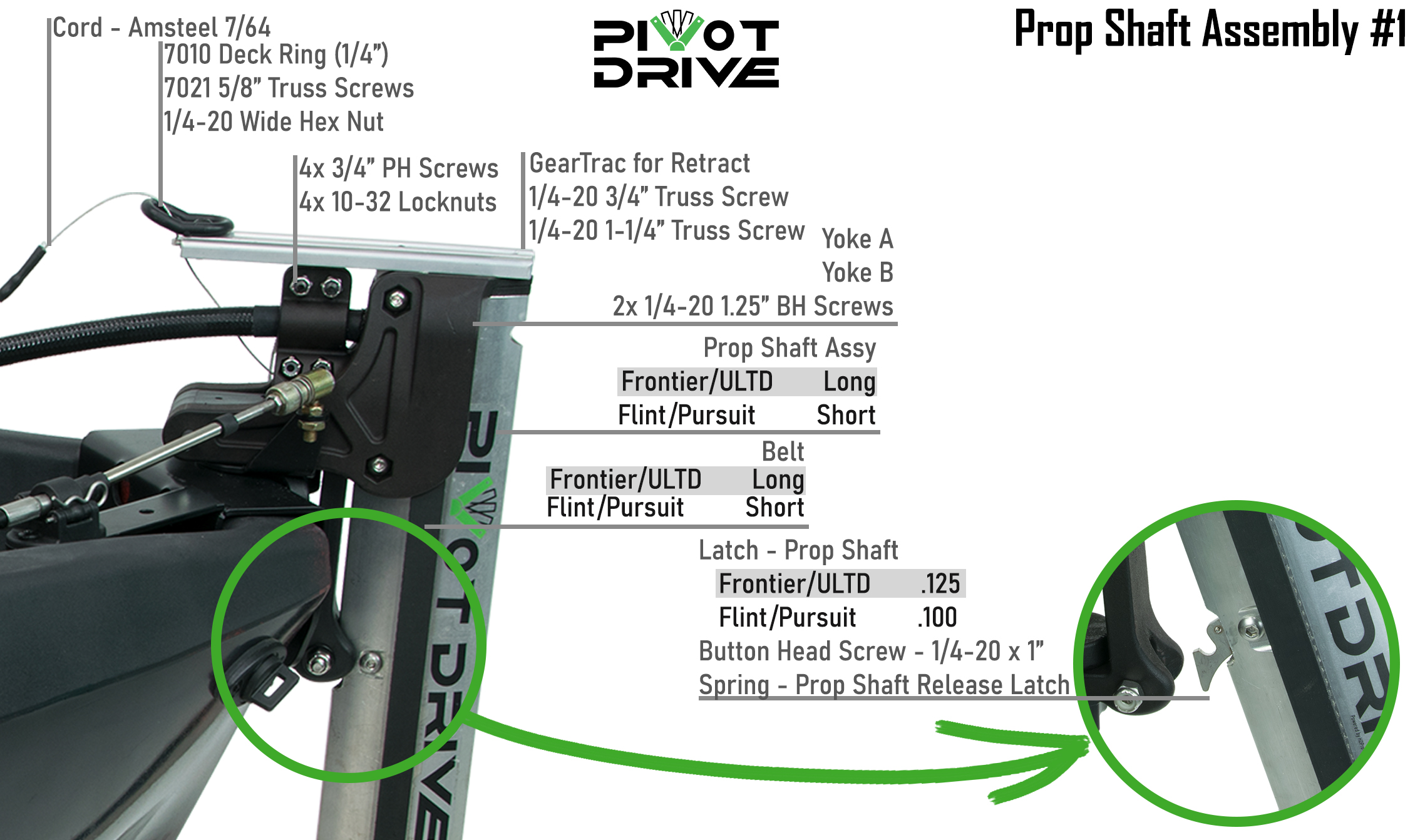 Accessory Parts Diagrams – NuCanoe