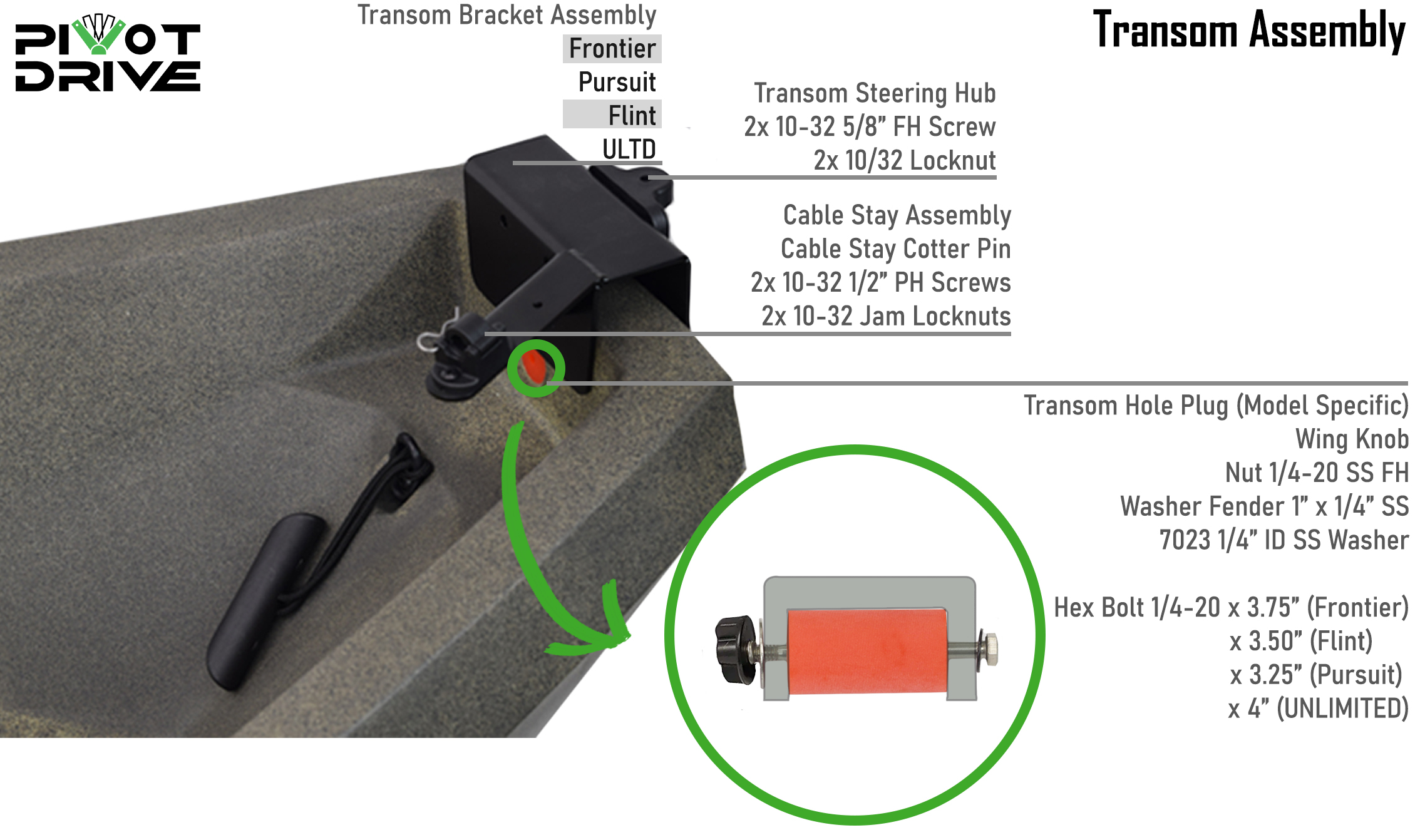 Accessory Parts Diagrams – NuCanoe